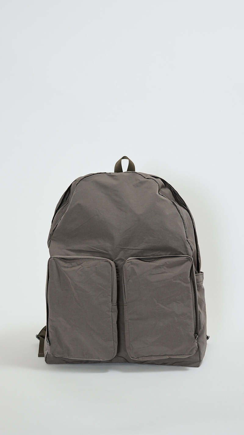 AMIACALVA Split Yarn Backpack - Grey | Garmentory