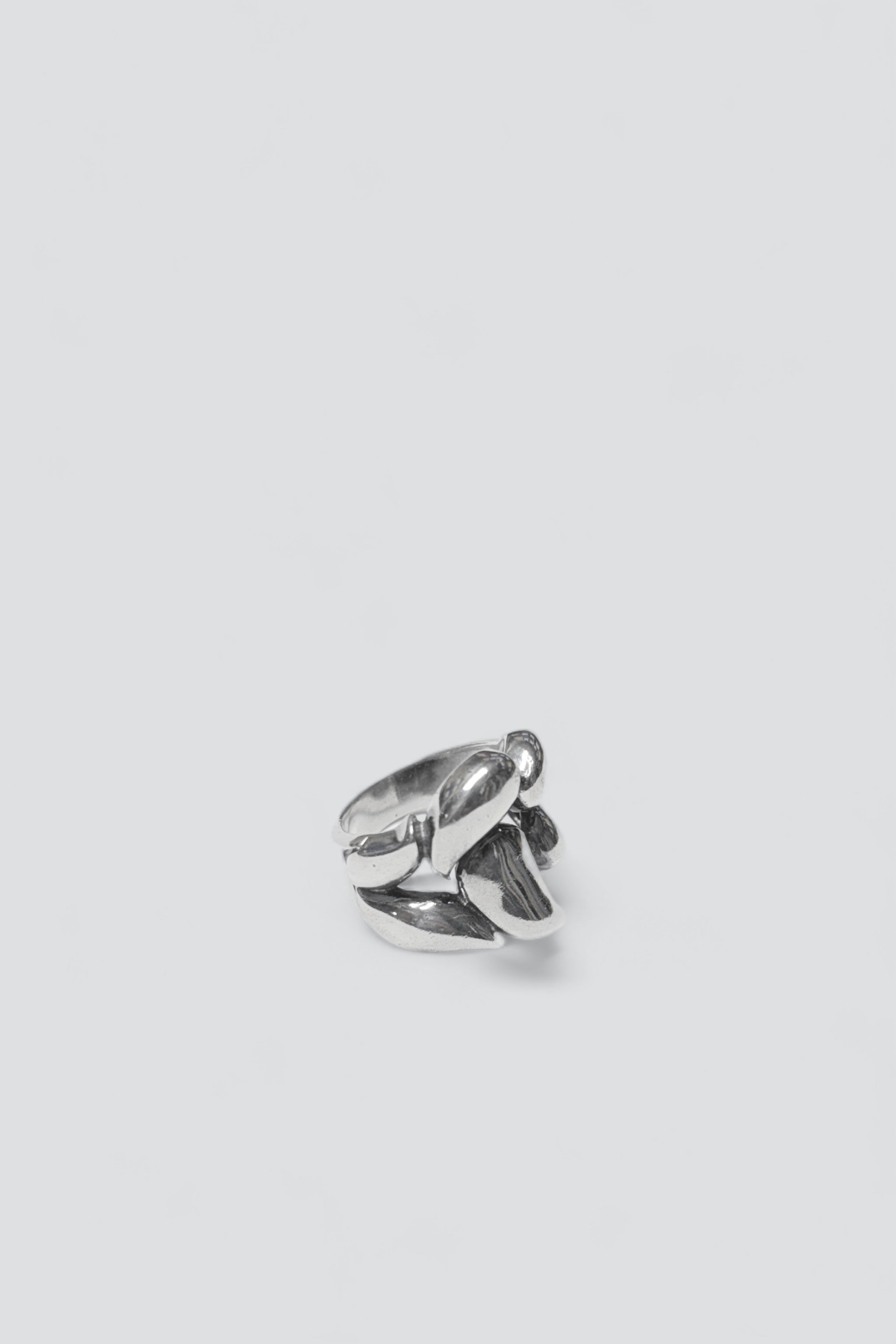 Vintage Sterling Silver Abstract Flame Ring - Sterling Silver | Garmentory