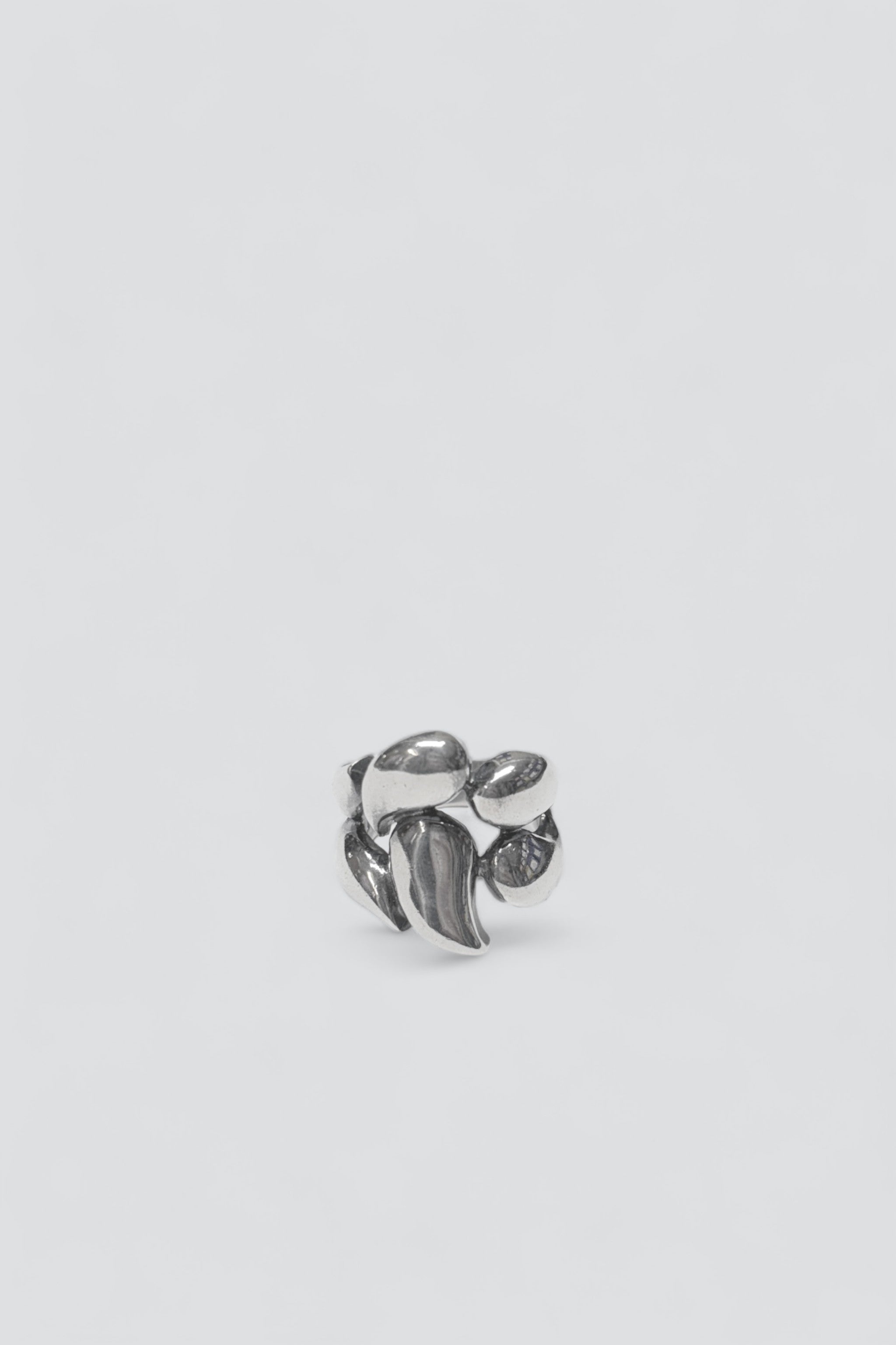 Vintage Sterling Silver Abstract Flame Ring - Sterling Silver | Garmentory