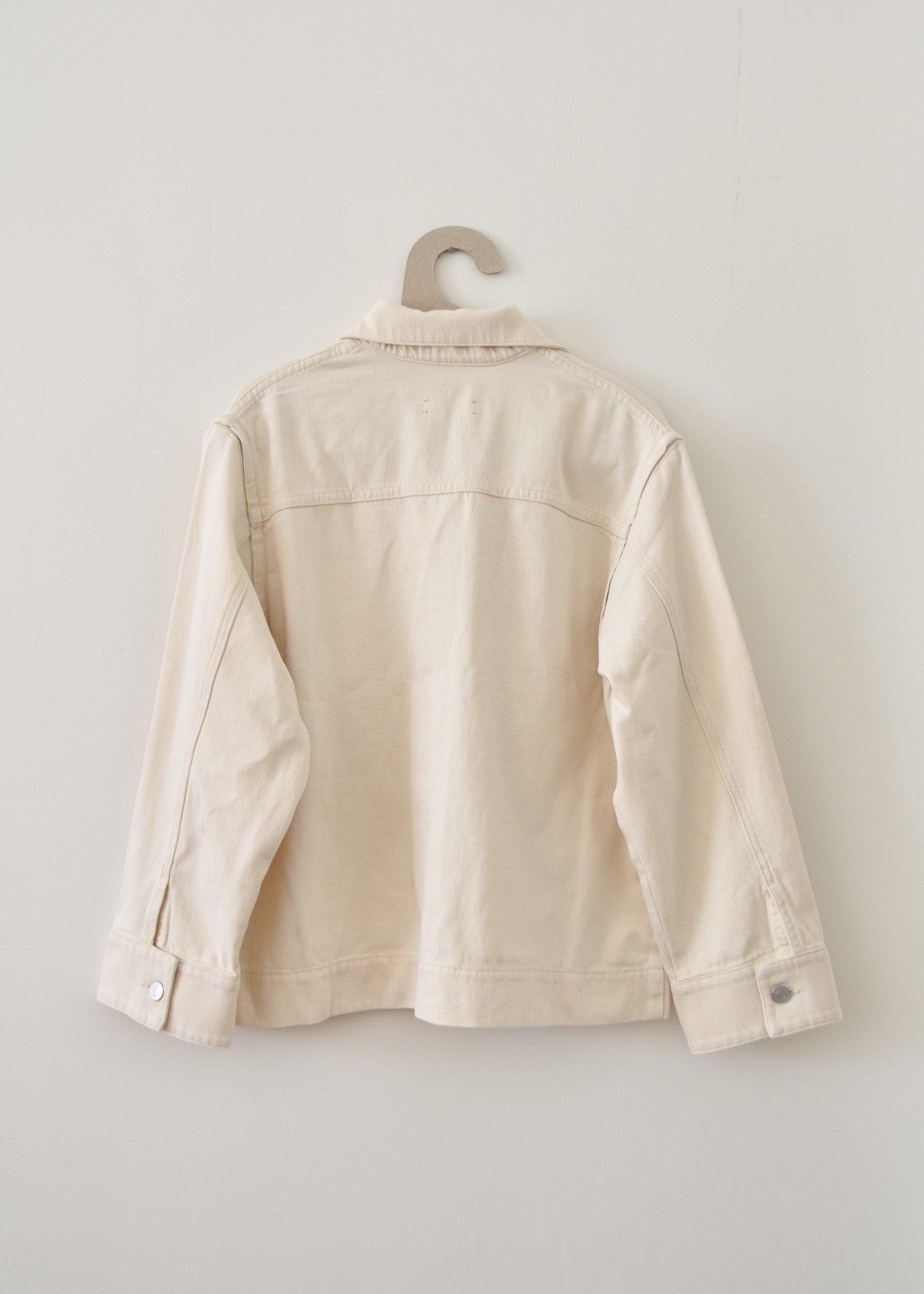 James Street Co. Cargo Denim Jacket - Natural | Garmentory