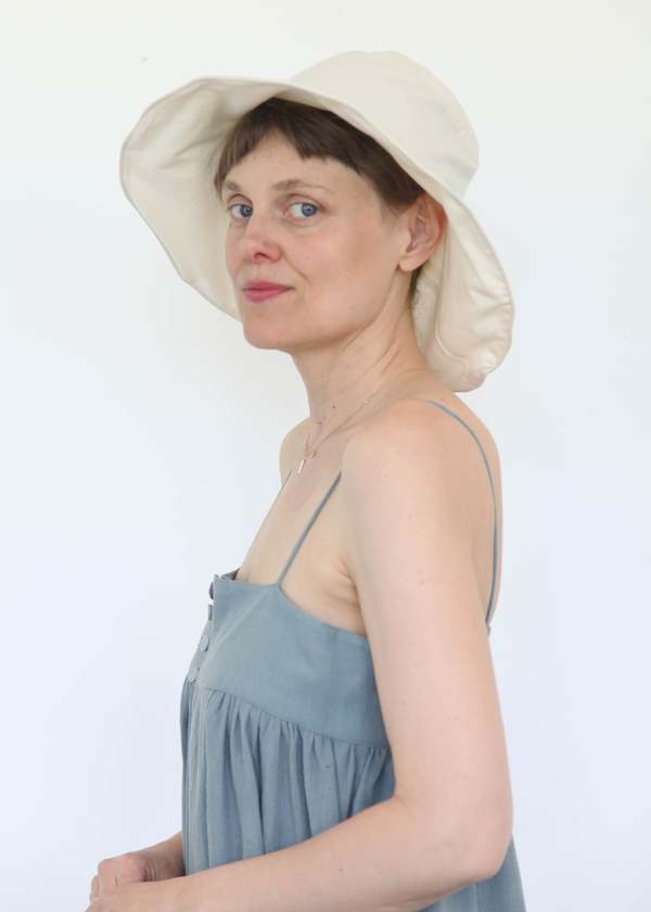 Black Crane Wavy Hat | Garmentory
