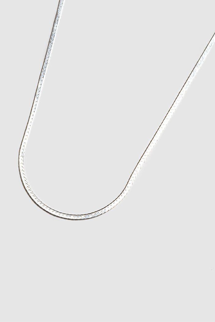 Wolf Circus THIN HERRINGBONE CHAIN - Silver | Garmentory