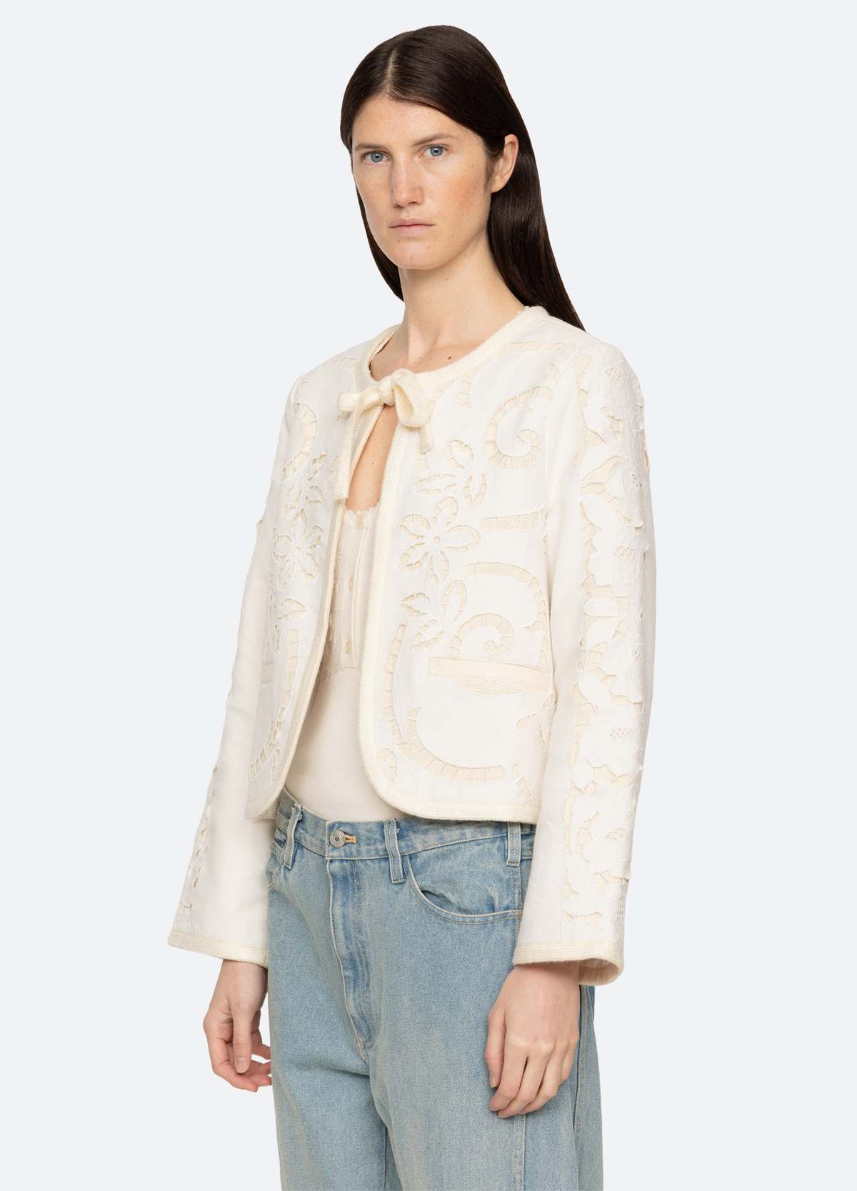 Sea NY Edith Jacket - White | Garmentory