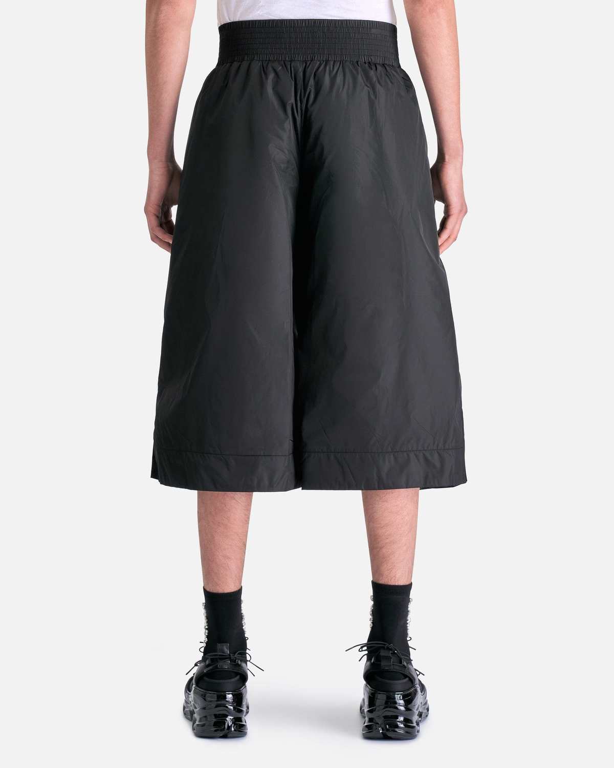 Simone Rocha Boxing Shorts with Ruching - Black | Garmentory