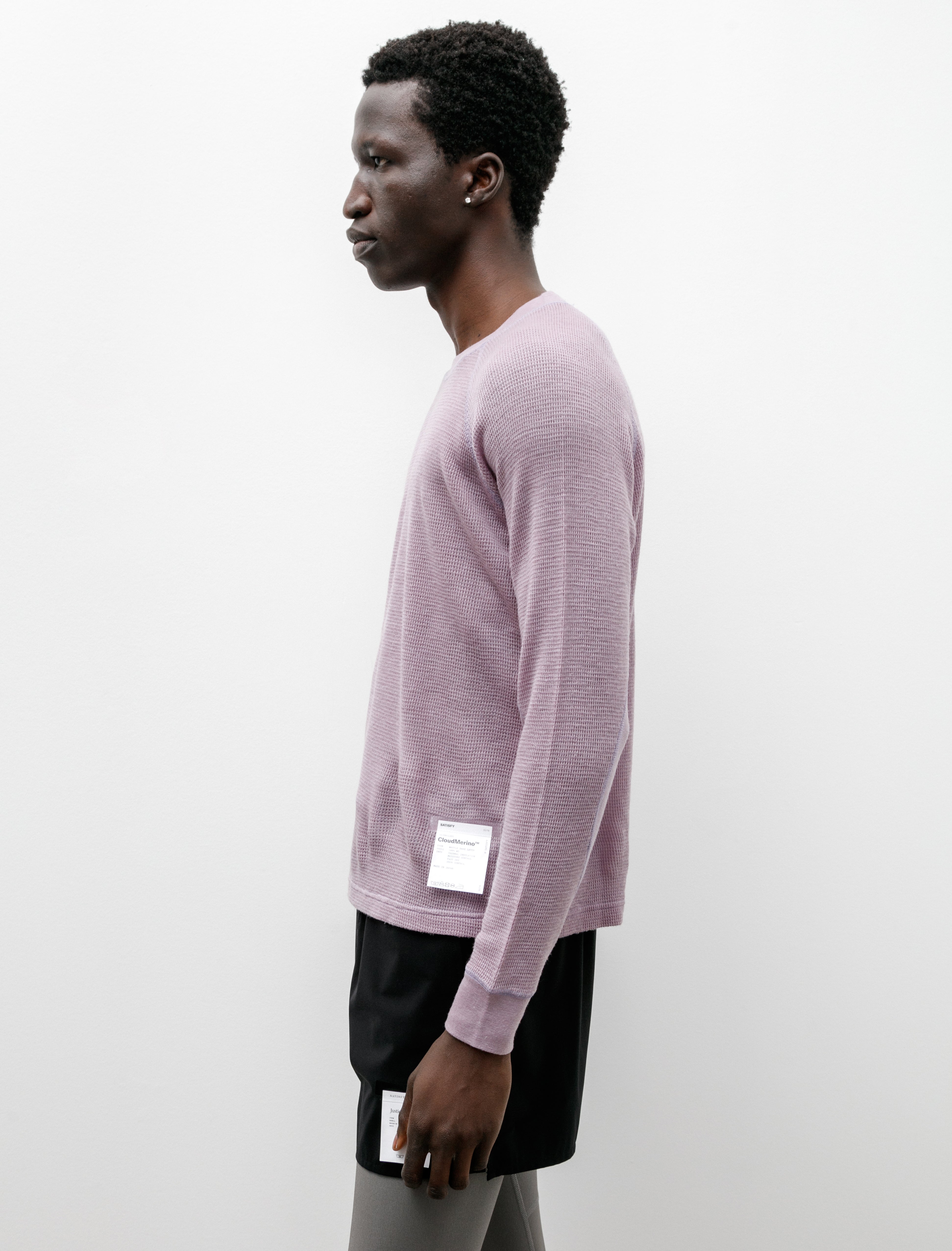 Satisfy Cloud Merino Waffle Base Layer - Dusk | Garmentory