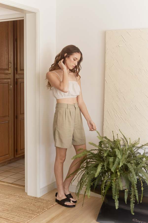 Azalea Eva Shorts - Green | Garmentory