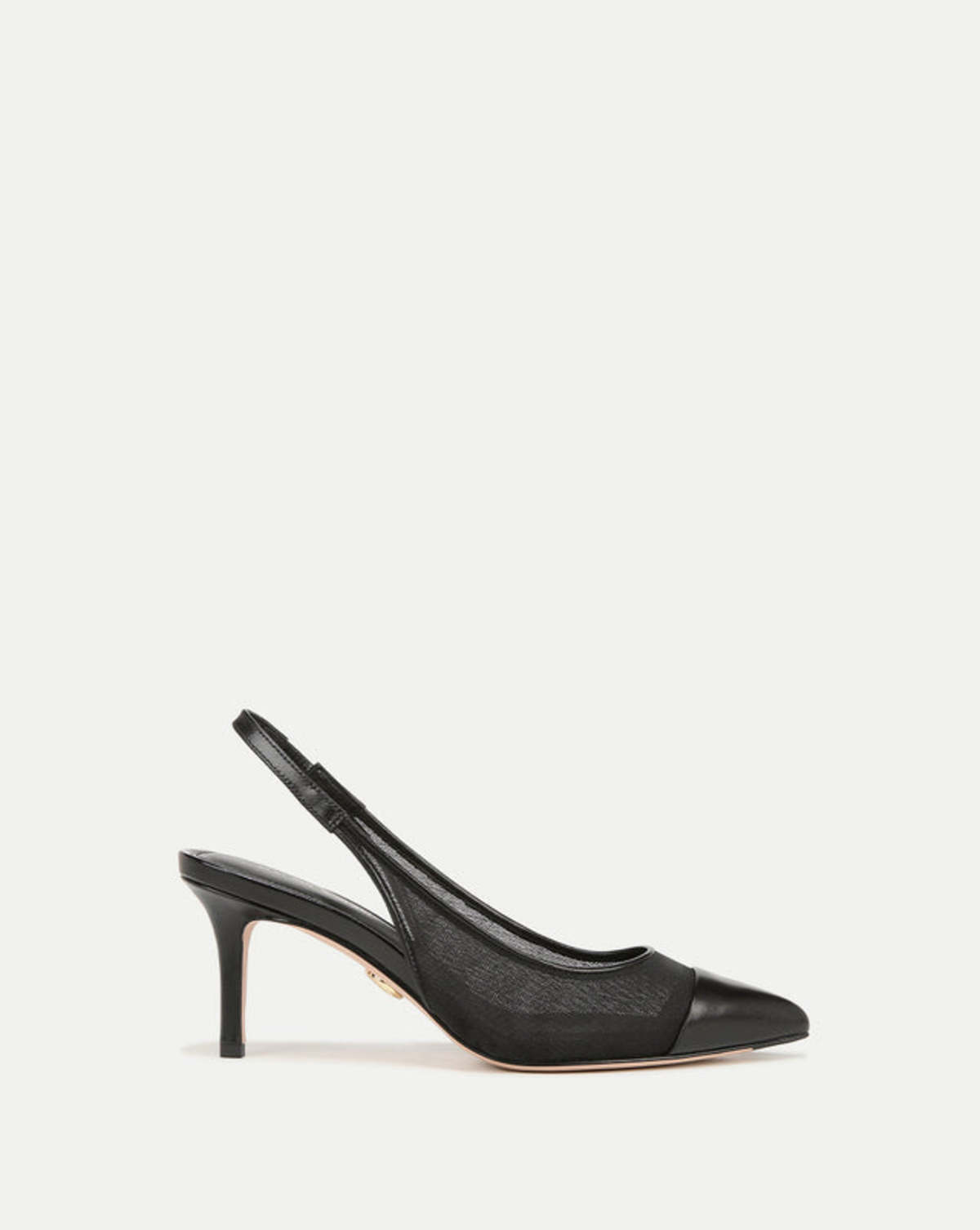 Veronica Beard Liliana Mesh Slingback Pump - Black | Garmentory