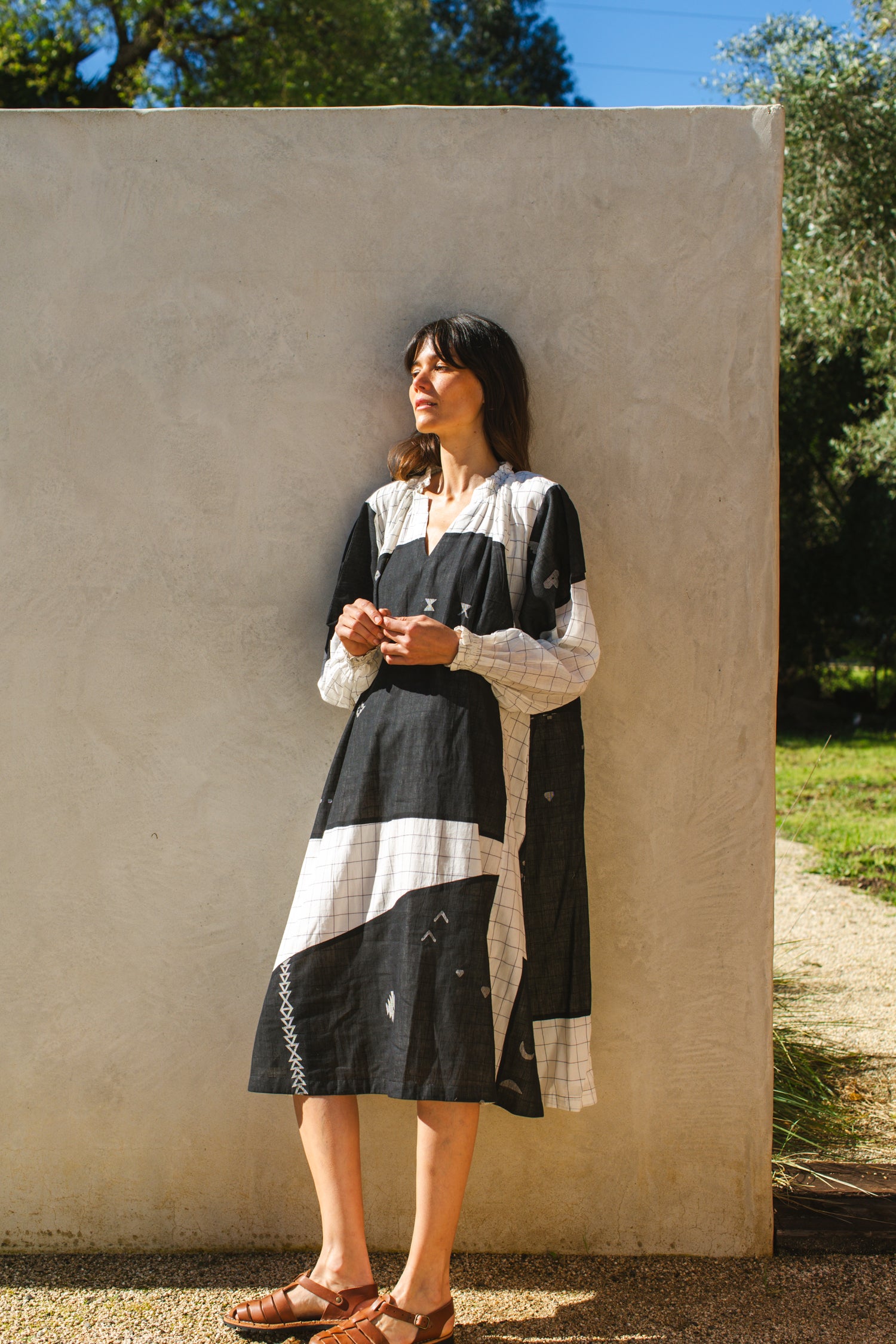 World of Crow Pride of crow dress - Multi color | Garmentory