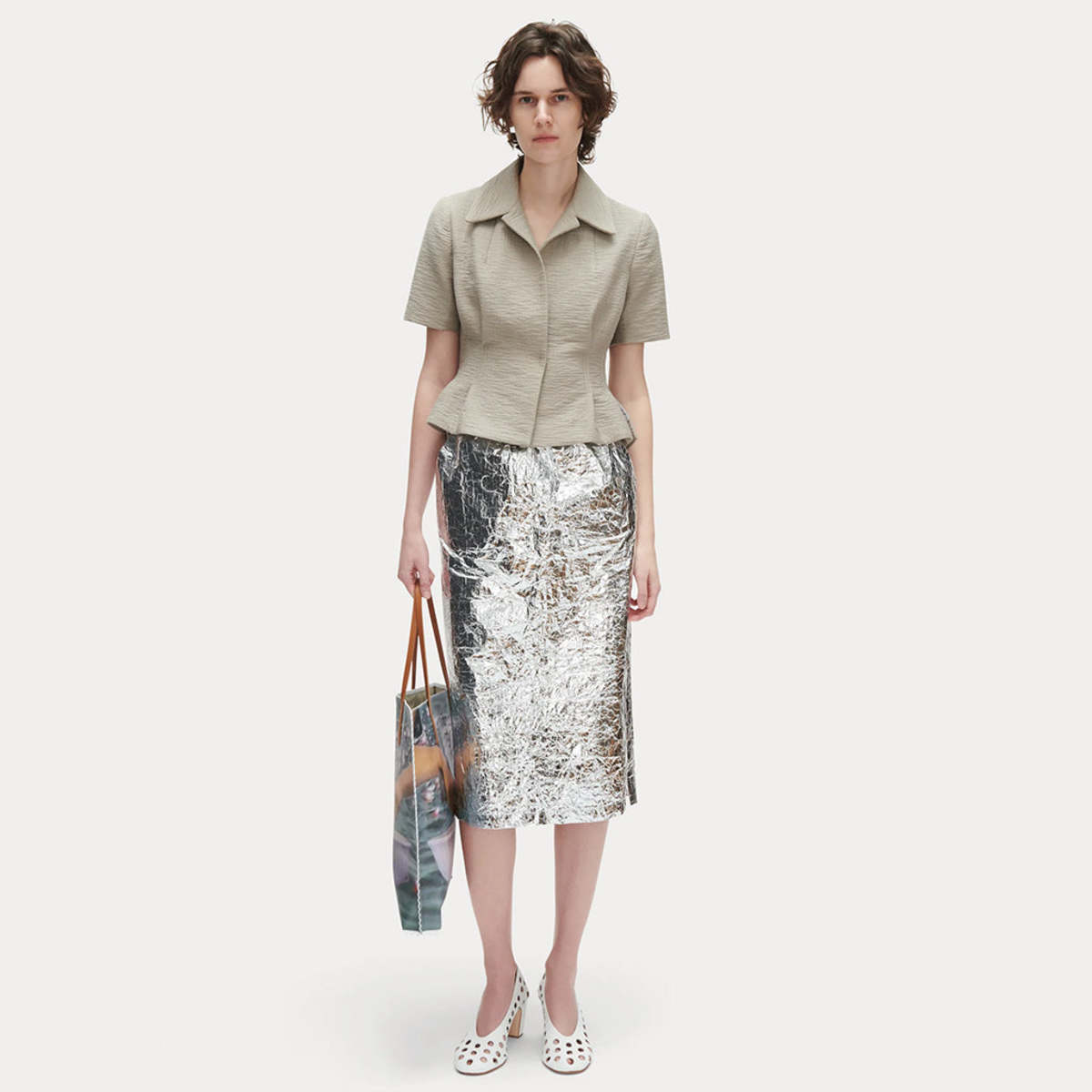 Rachel Comey Mott Skirt - Silver | Garmentory