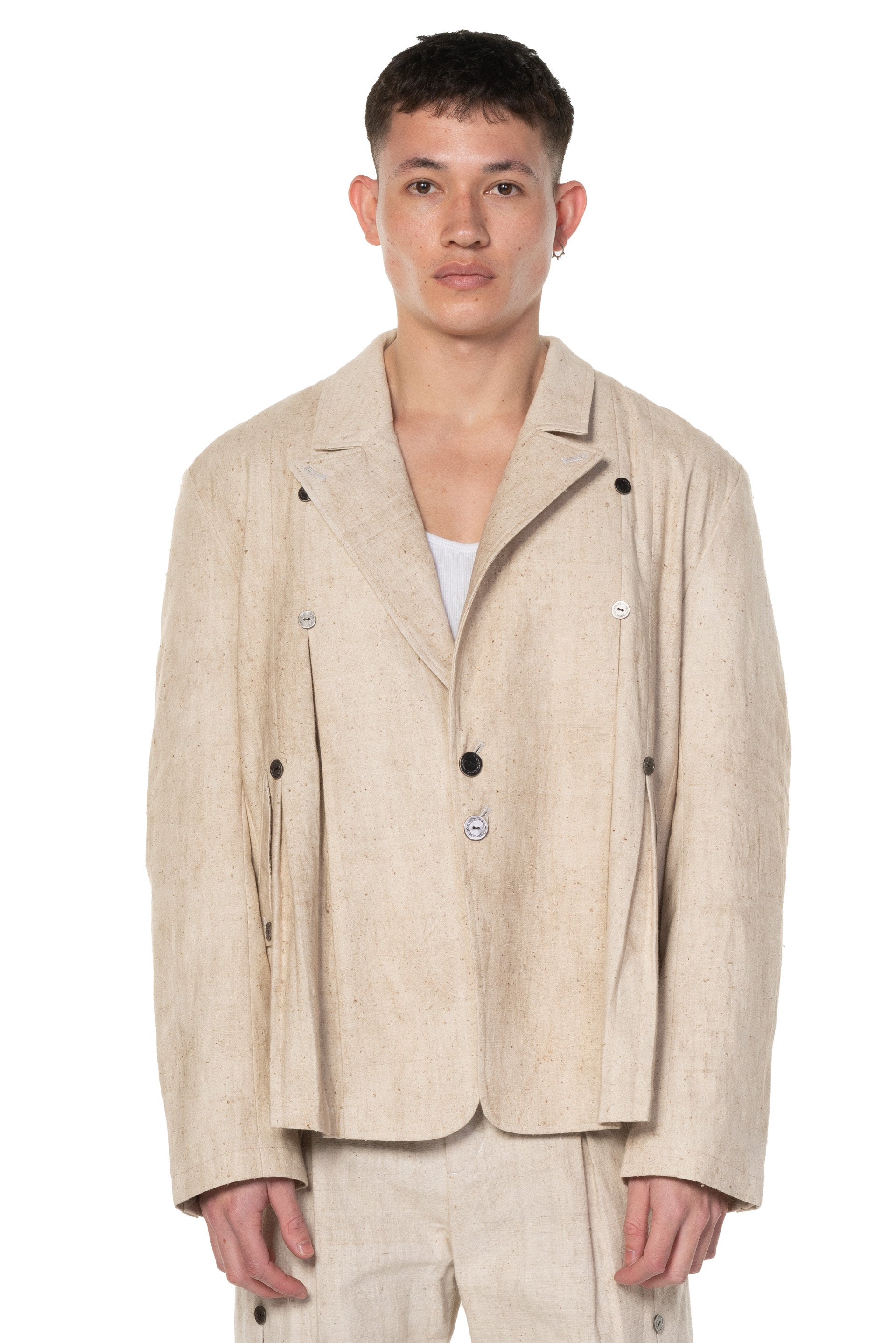 Professor.E Forgotten Materials E Jacket - Ivory | Garmentory