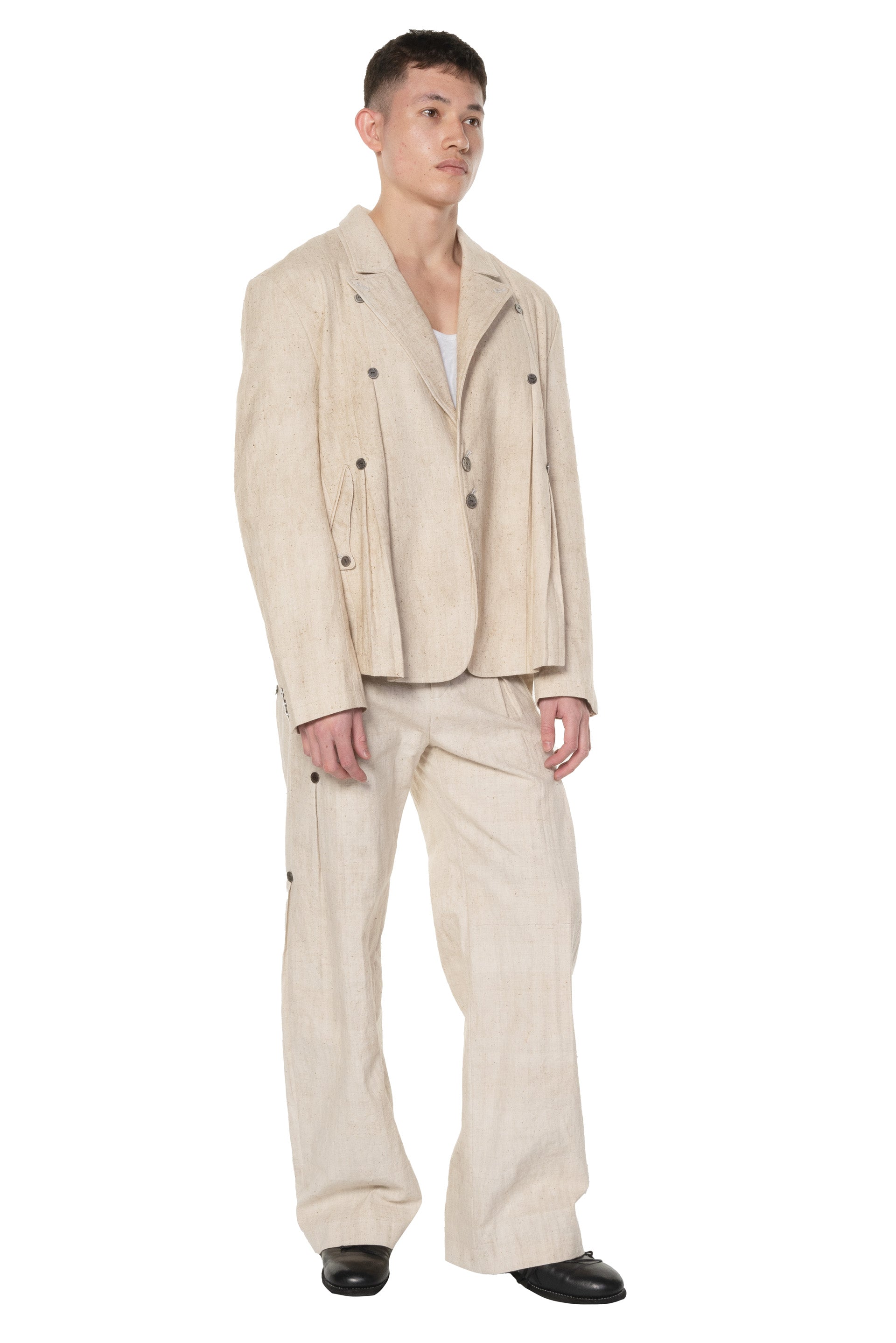 Professor.E Forgotten Materials E Jacket - Ivory | Garmentory