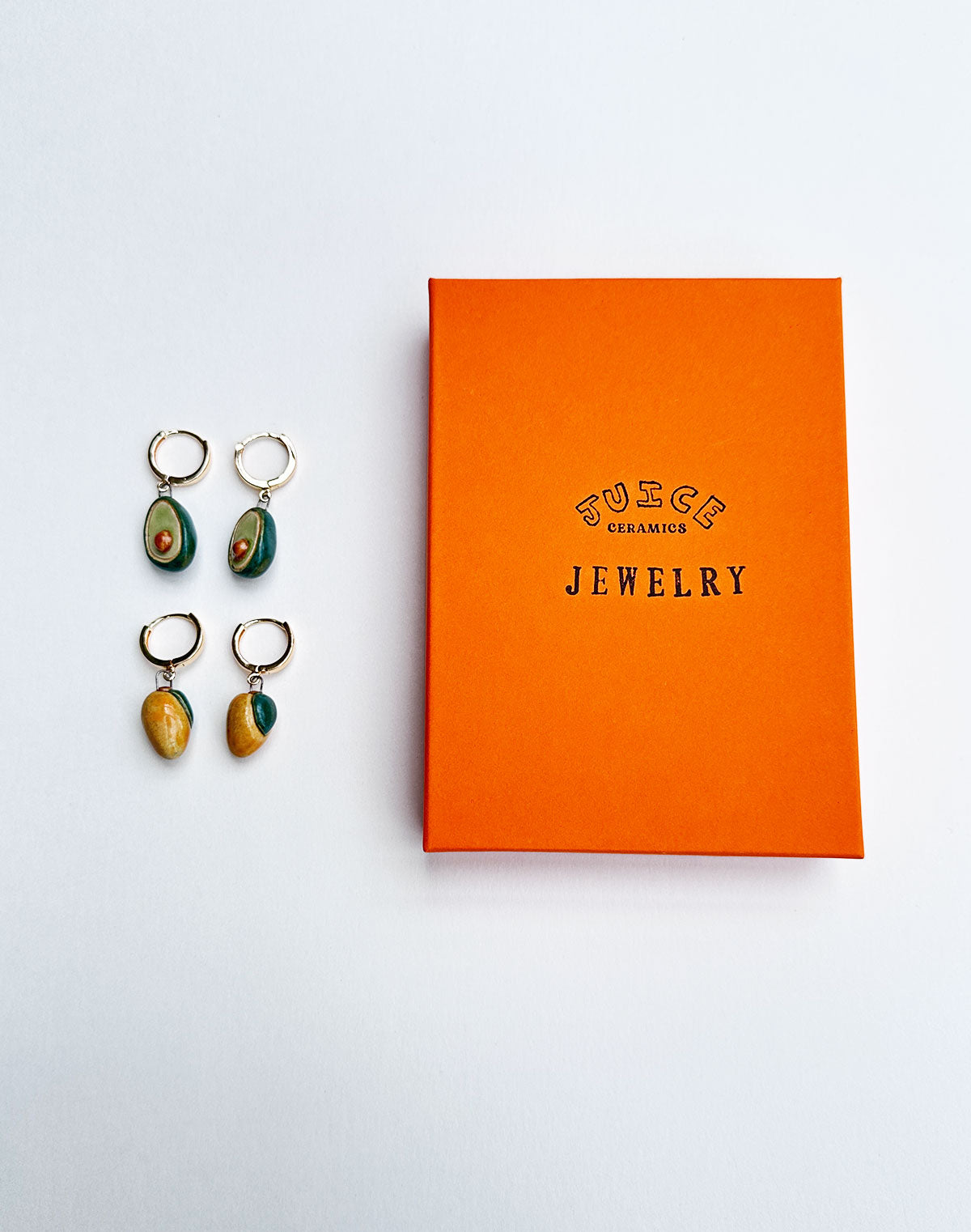 Noble x Juice Ceramics Mango Earrings | Garmentory