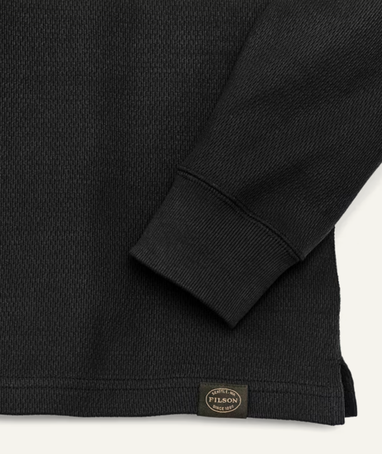 Filson Waffle Knit Thermal - Black | Garmentory