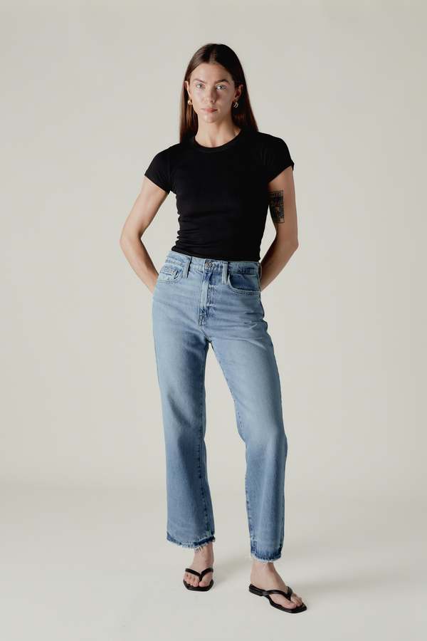 Frame Le Jane Crop - Rhode Grind | Garmentory
