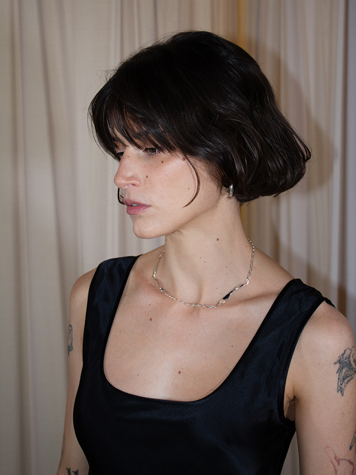 FARIS Blade Necklace - Sterling Silver | Garmentory