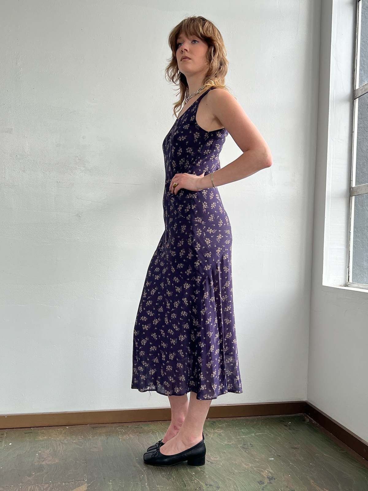 90s Anna Sui Maxidress - Floral | Garmentory