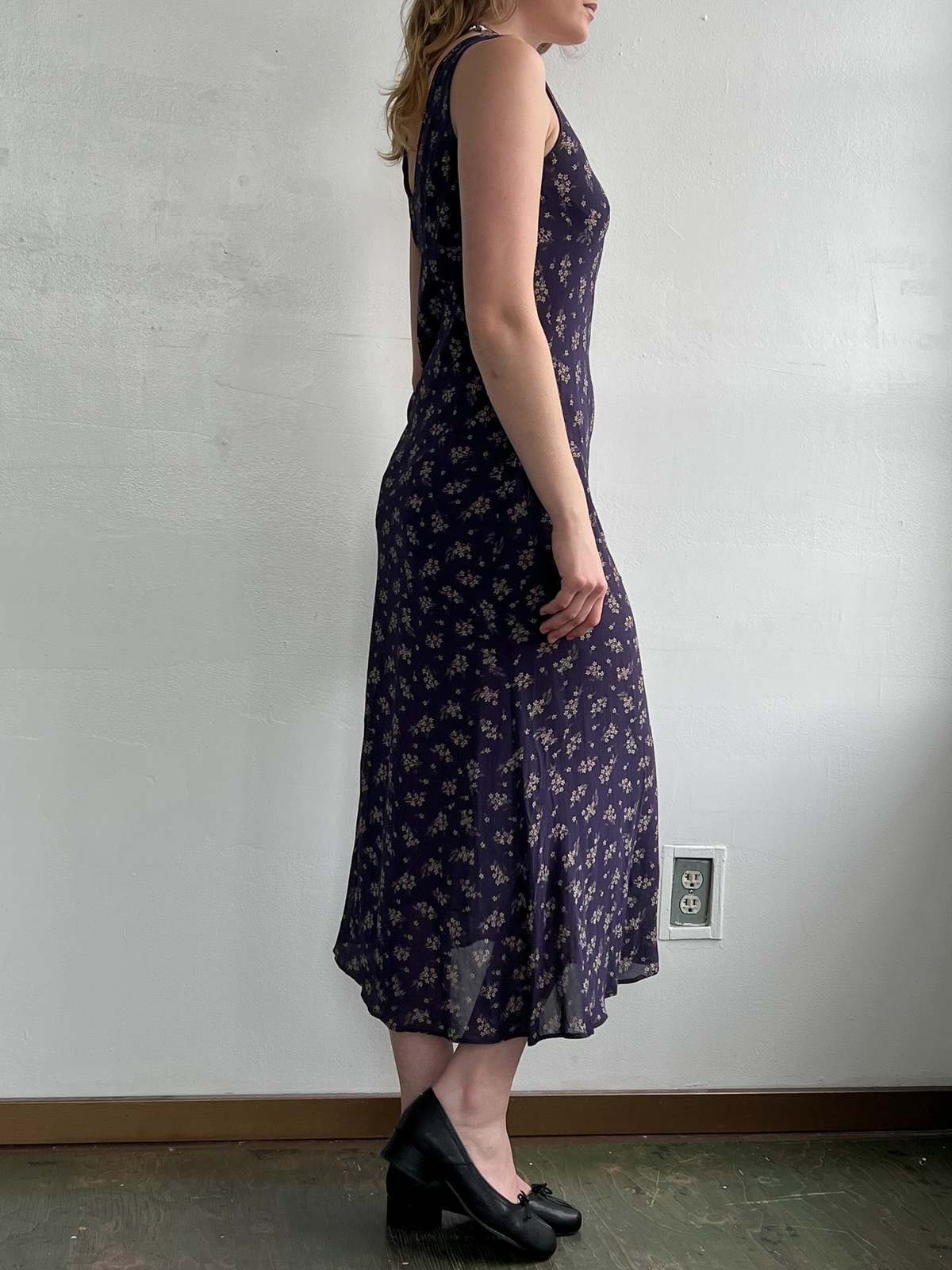 90s Anna Sui Maxidress - Floral | Garmentory