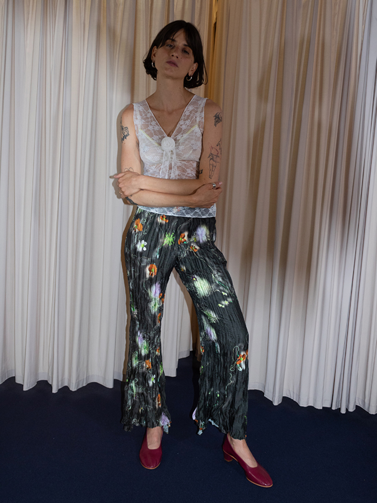 Julia Heuer Daliah Trouser - Fluri Print | Garmentory