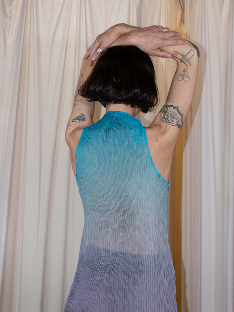 Nin Studio Wave Tank Dress - Gradient | Garmentory