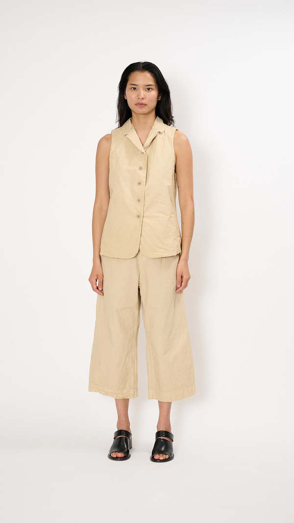 Album di Famiglia Sleeveless Blazer - CC Cream | Garmentory