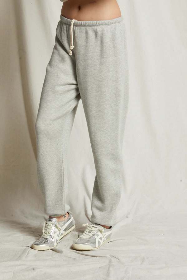 Perfect White Tee Stevie Fleece Easy Sweatpants - Heather Grey | Garmentory