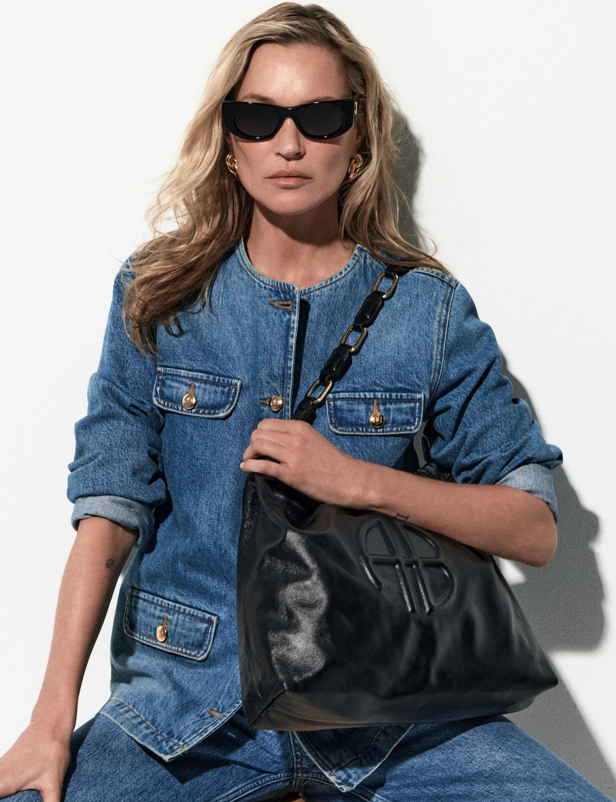 Anine Bing Janet Jacket - Atlantic Blue | Garmentory