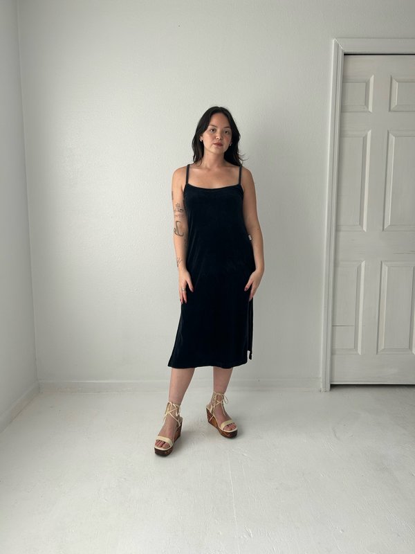 John Kloss terry dress - black | Garmentory