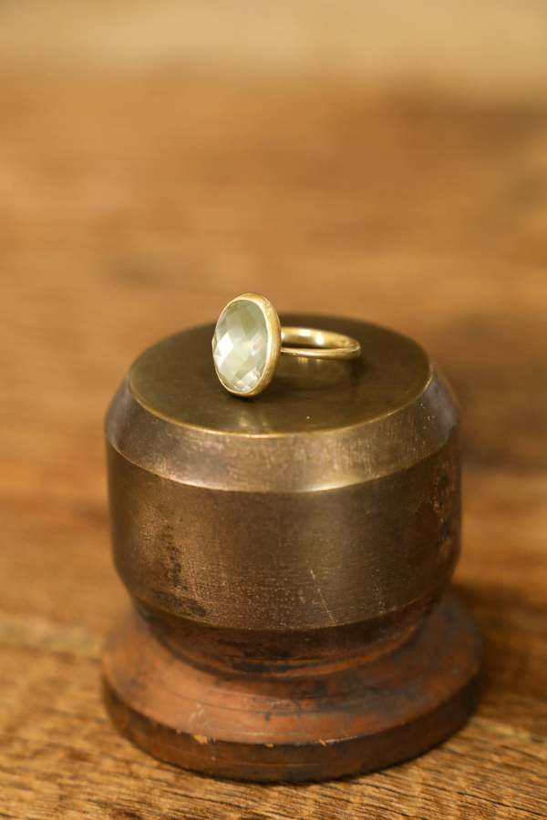 Annette Ferdinandsen Ring w/Burmese Moonstone - 18k Gold | Garmentory