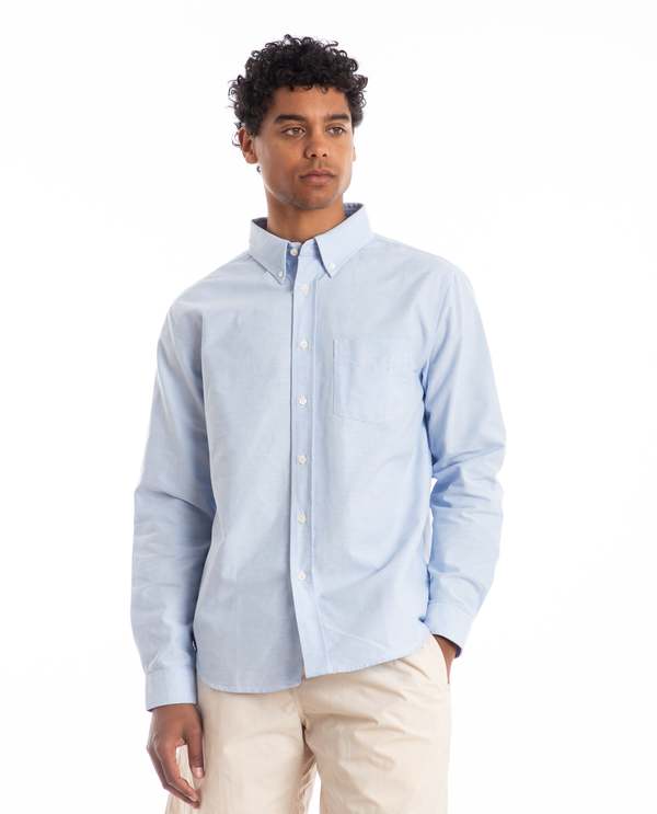 Knickerbocker Beefy Iconic Oxford - Light Blue | Garmentory