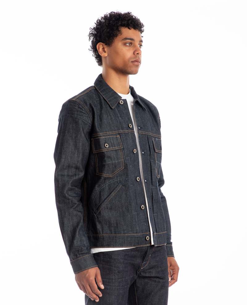 AR321 Cone Mills Denim Jacket - Dark | Garmentory