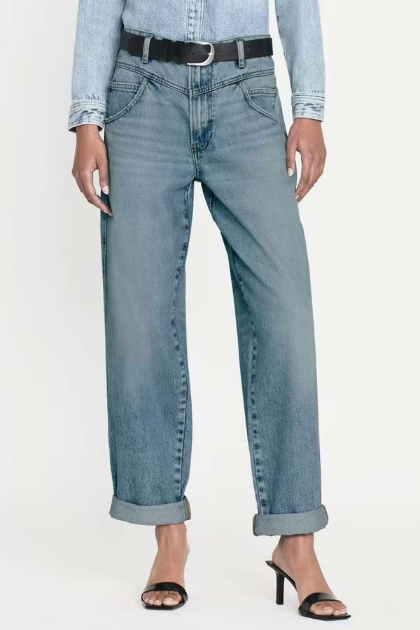 FRAME Denim 90s Utility Loose Jean - Beck | Garmentory