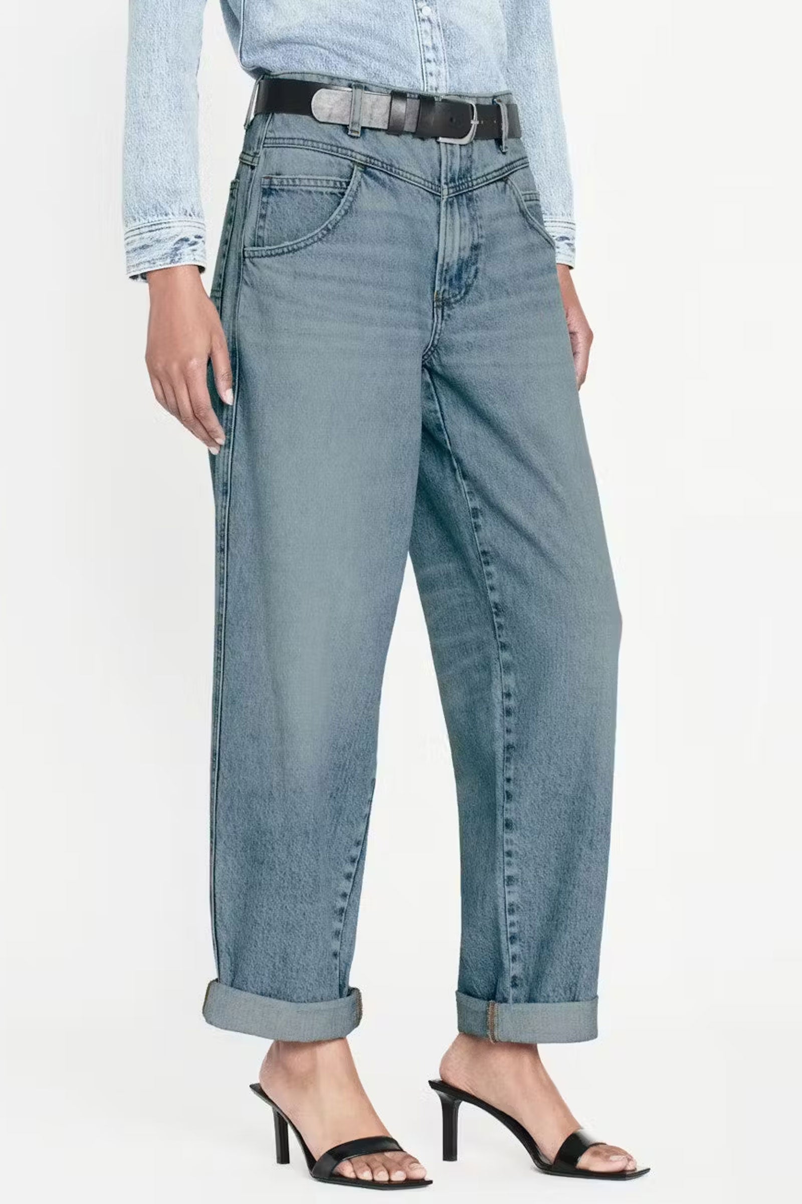 FRAME Denim 90s Utility Loose Jean - Beck | Garmentory