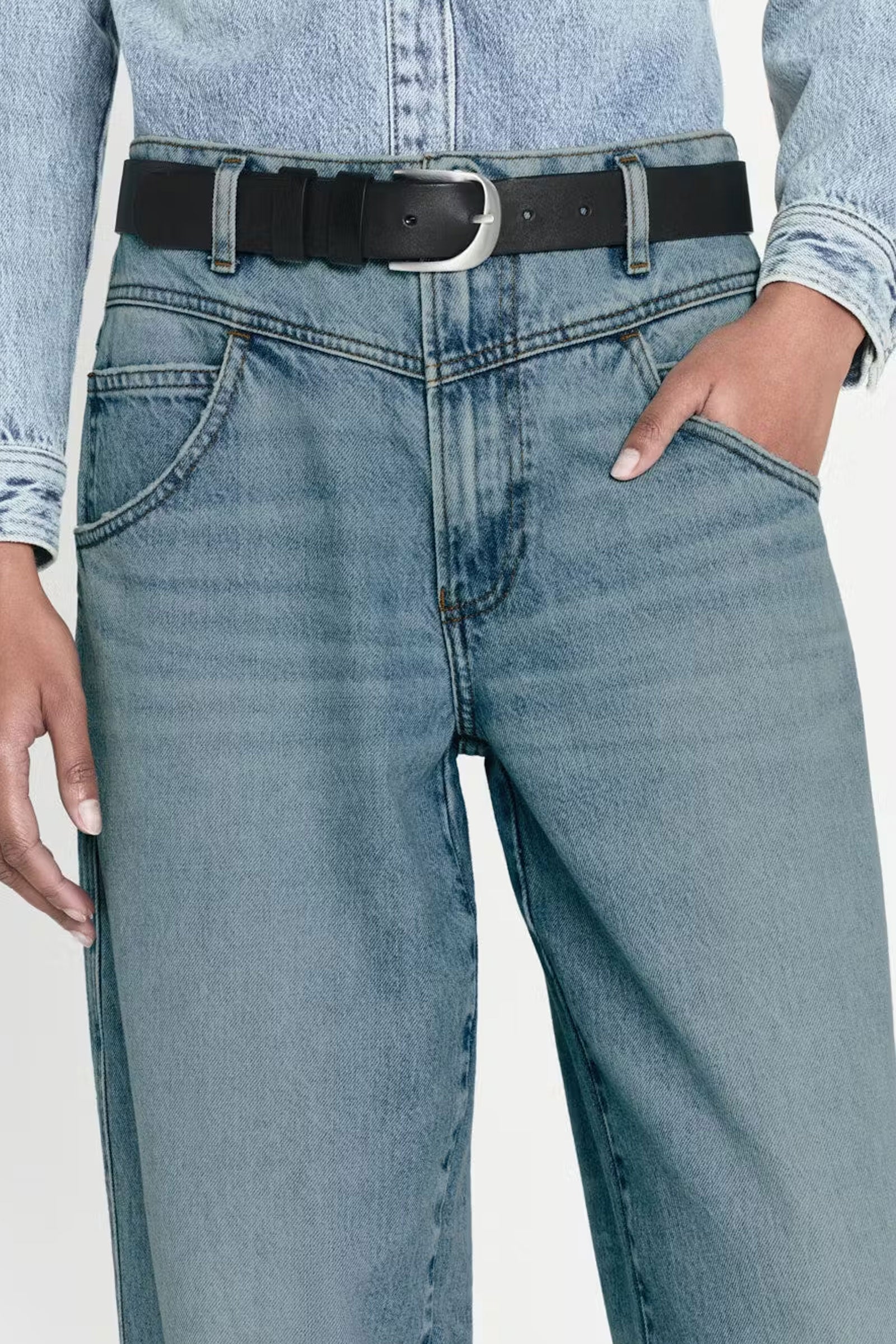 FRAME Denim 90s Utility Loose Jean - Beck | Garmentory