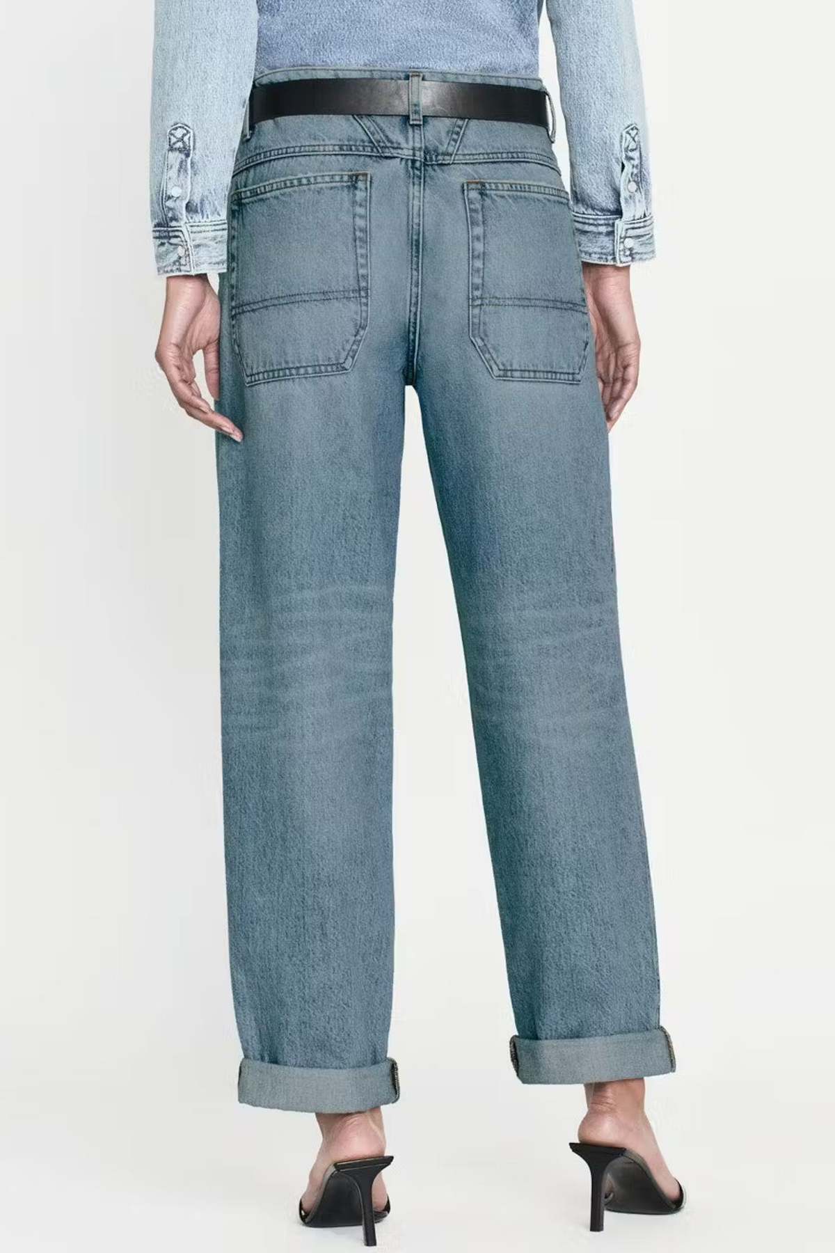 FRAME Denim 90s Utility Loose Jean - Beck | Garmentory