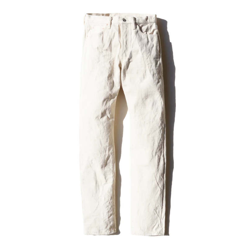 Samurai Jeans Japanese Cotton Jeans - Natural | Garmentory