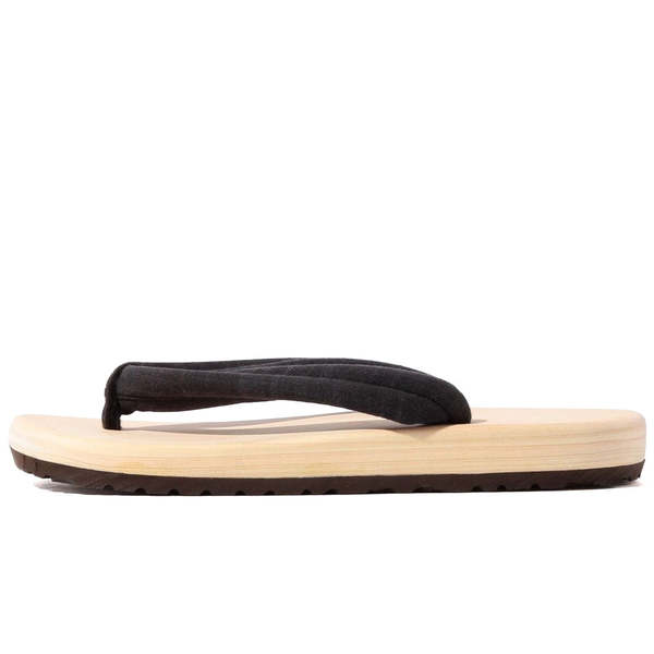 Beams Japan Wooden Geta Sandals x Uratsuka Kobo - Black | Garmentory