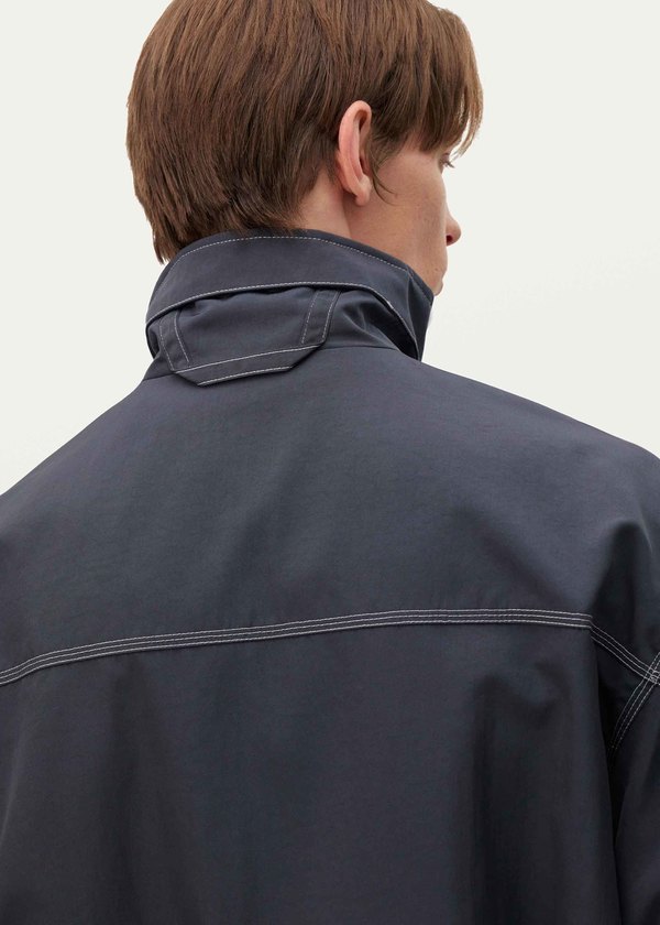 solid homme Contrast Track Jacket - Navy | Garmentory