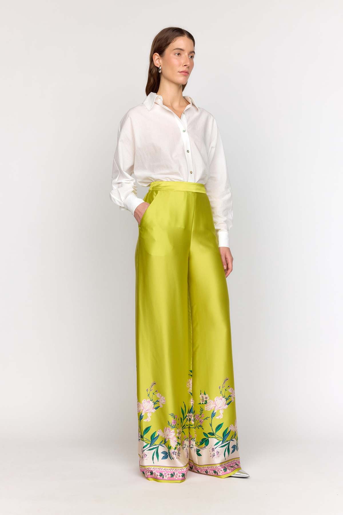 CHRISTY LYNN Melanie Pant - Acacia Coast Border | Garmentory