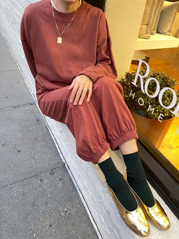 Le Bon Shoppe Balloon Pant - Brick | Garmentory