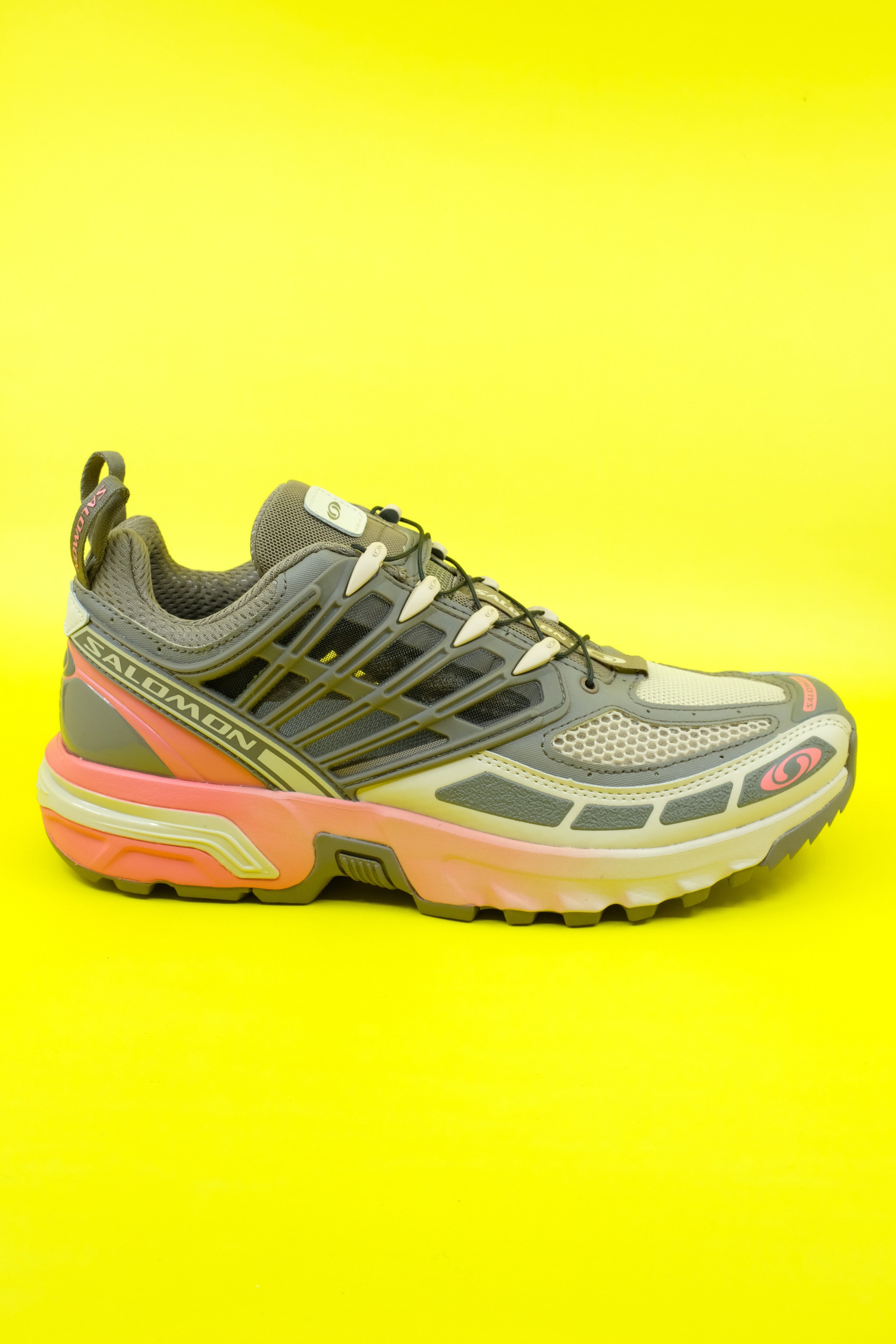 SALOMON ACS Pro Shoes - Falcon/Sugar Coral/Cement | Garmentory
