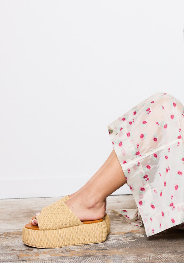 Simon Miller Raffia Cloudy Platform - Natural | Garmentory