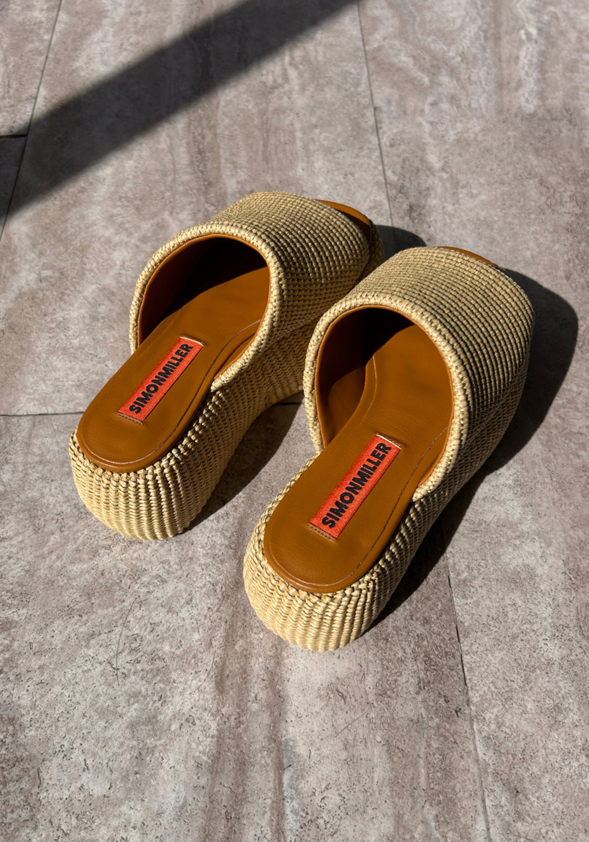 Simon Miller Raffia Cloudy Platform - Natural | Garmentory