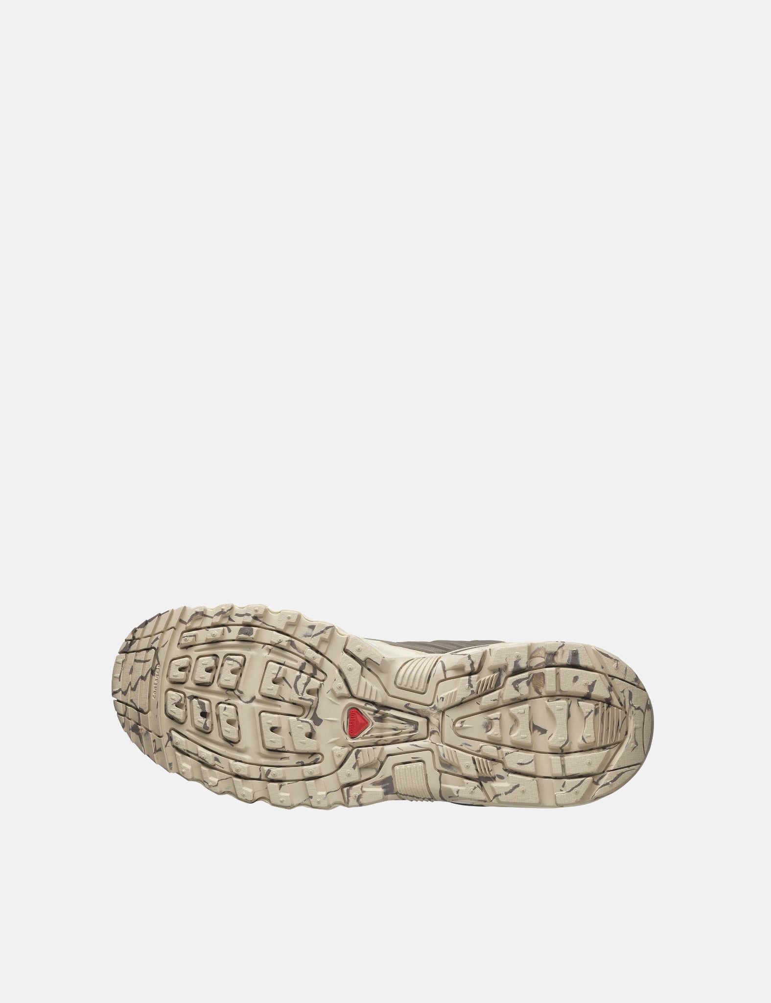 SALOMON ACS PRO Desert Trainers Shoes - Almond Milk/Cement/Falcon ...