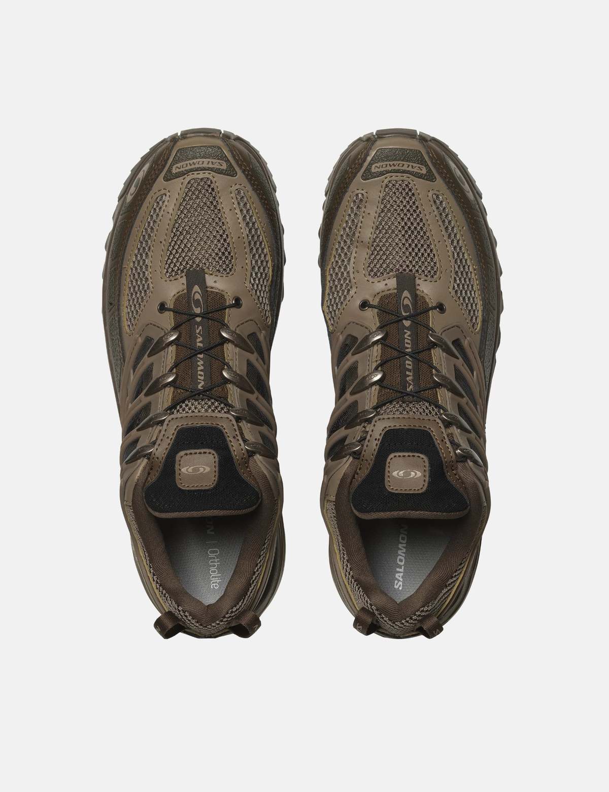 SALOMON ACS PRO Desert Trainers Shoes - Dark Earth/Caribou/Wren ...