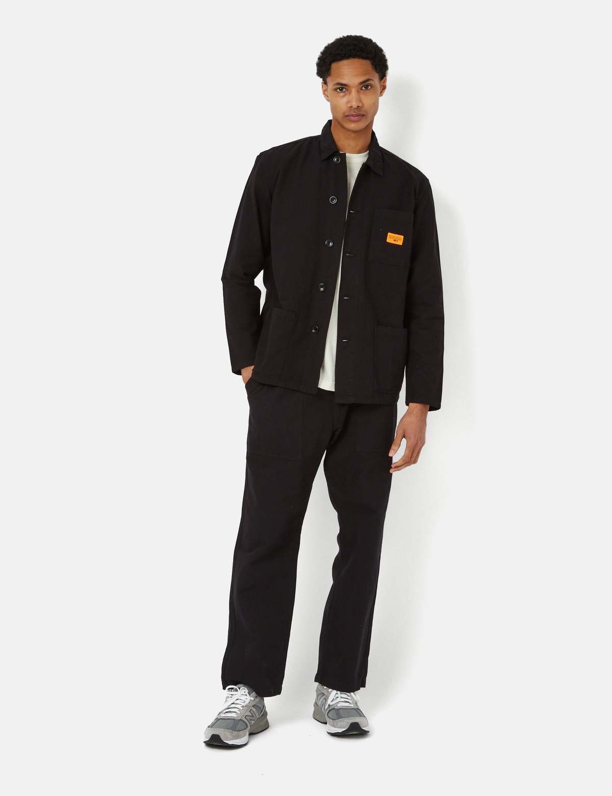Service Works Canvas Coverall Jacket - Black | Garmentory
