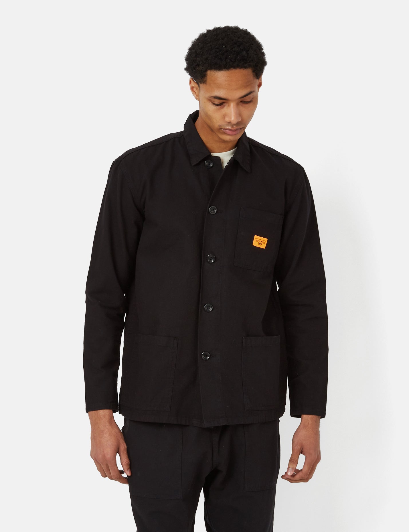 Service Works Canvas Coverall Jacket - Black | Garmentory