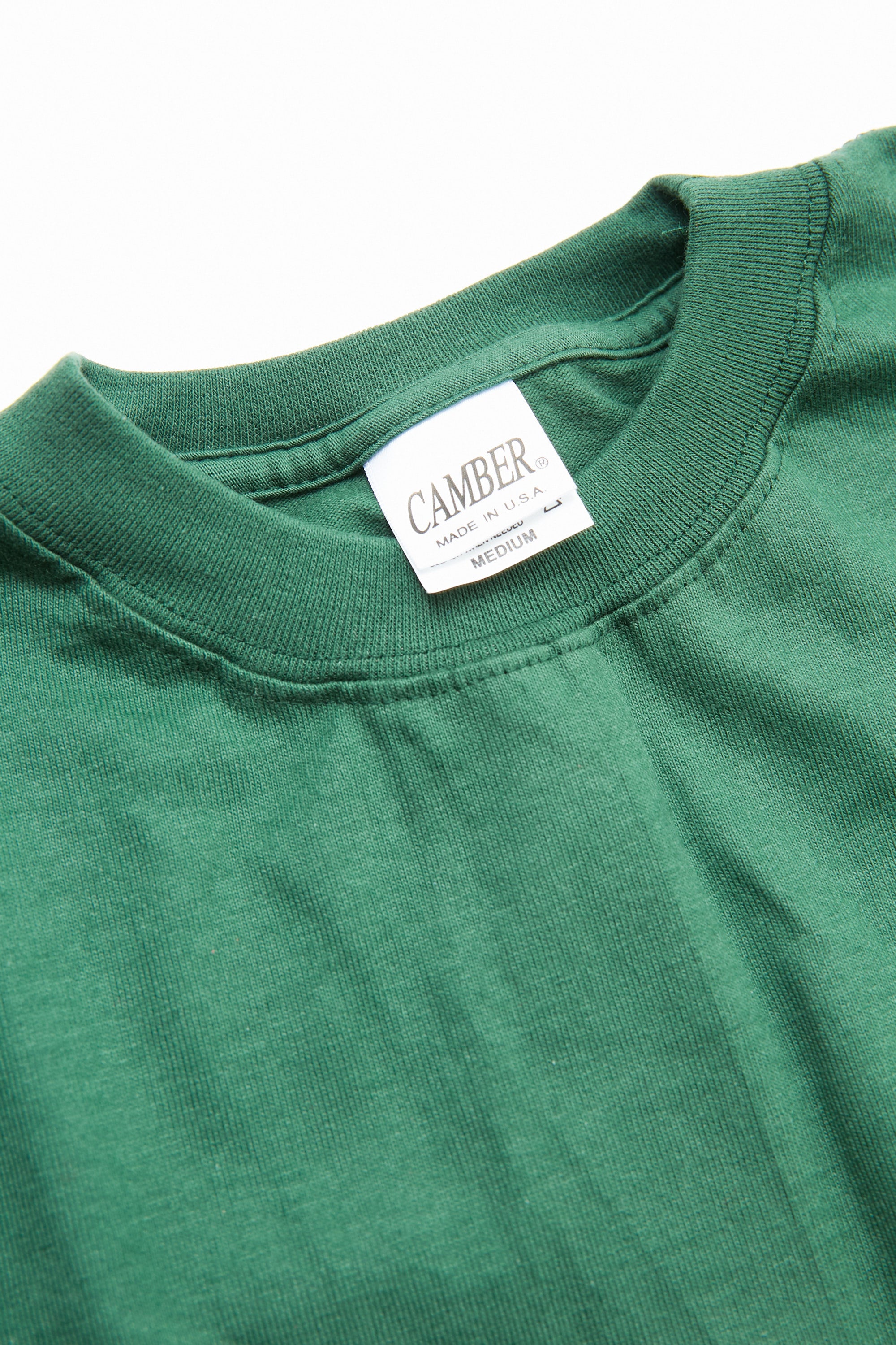 Camber Max Weight Heavyweight Pocket T-Shirt - Dark Green | Garmentory