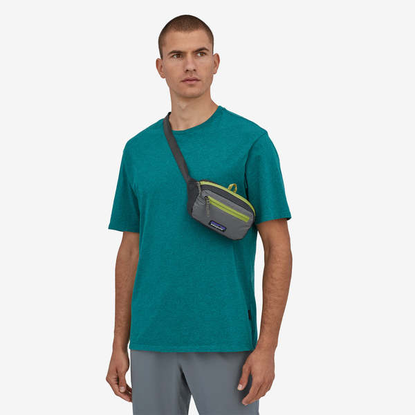 Patagonia Ultralight Black Hole Mini Hip Pack 1L - Forge Grey | Garmentory