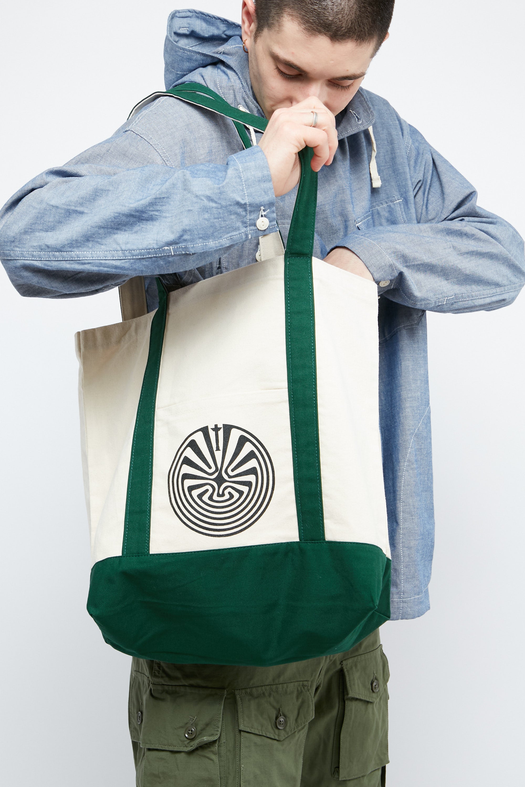 Totem Brand Co. Totem in the Maze Carry All Boat Tote Bag - Green ...