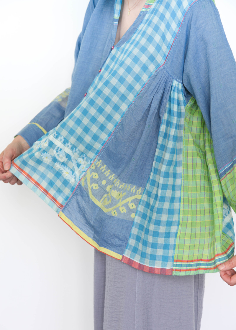 Injiri Shirt Jacket - chambray | Garmentory